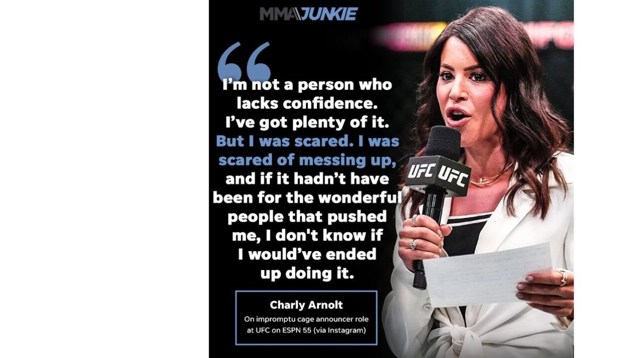 Charly Arnolt: Primeira mulher announcer do UFC